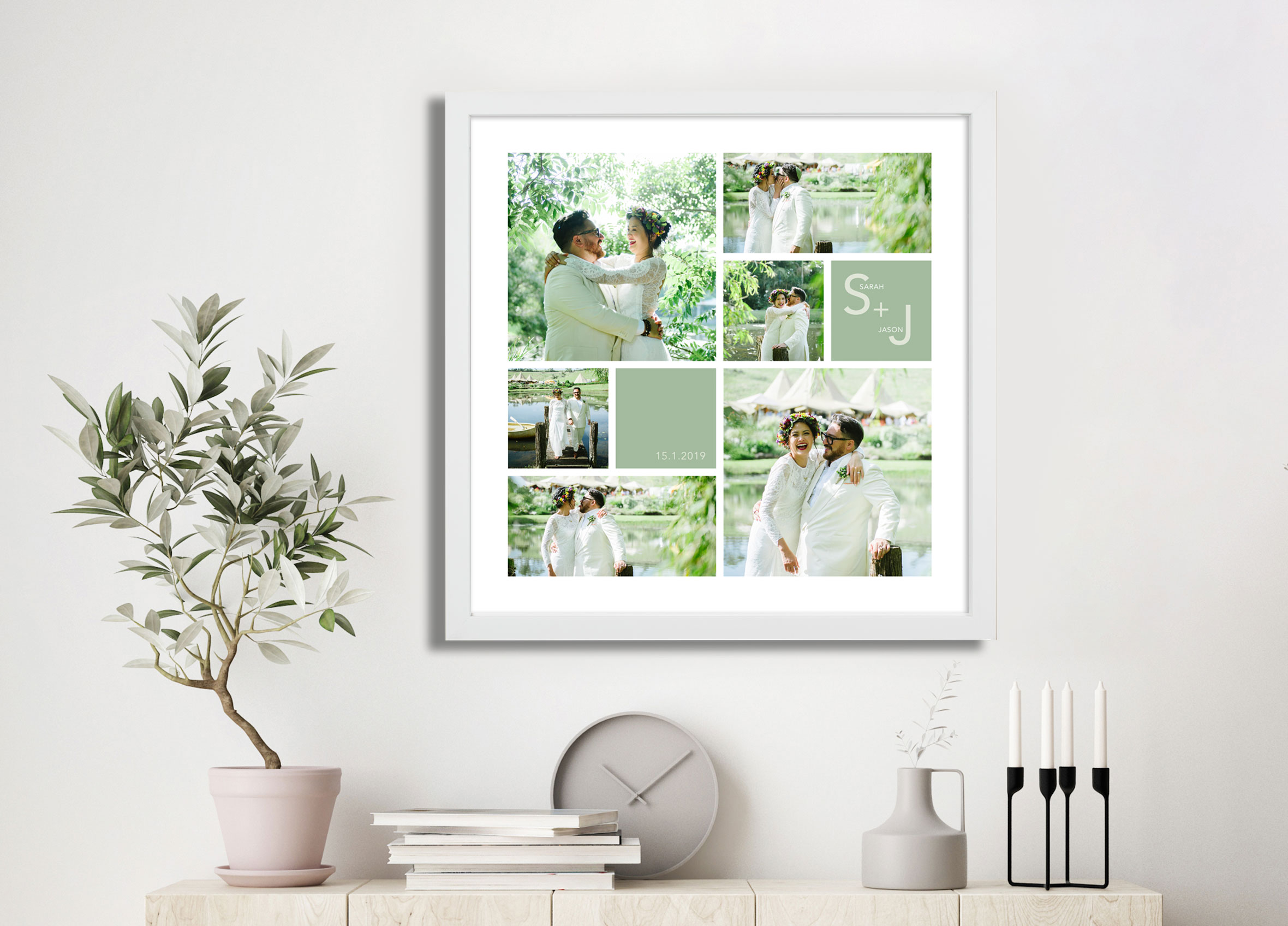 MONTAGE FRAMES - SQUARE | Seldex Artistic Albums